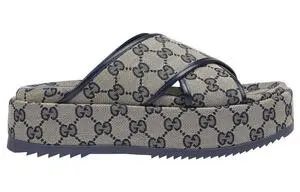 Gucci Gg Platform Slide Sandal