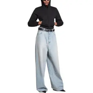 Balenciaga Baggy Jeans Light Wash Denim