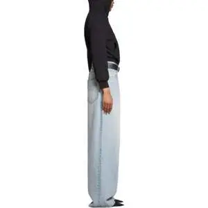 Balenciaga Baggy Jeans Light Wash Denim