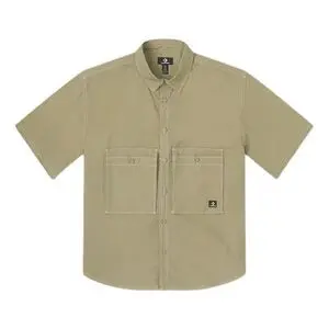CONVERSE Wordmark Utility Shirt Asia Sizing - Mossy Sloth