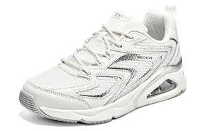 Sketchers Athletic Lace-up Sneakers - White/silver