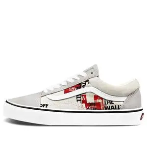 VANS Vans Old Skool "Packing Tape" Low Top Sneakers Graywhitered