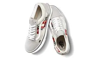 VANS Old Skool "packing Tape" Low Top Sneakers - Graywhitered