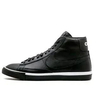 Nike Comme Des Garçons X Blazer High Top Sneakers - Black