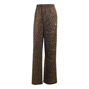 Adidas Wide Leg Satin Pants With Animal Print Multicolor/bronze Strata