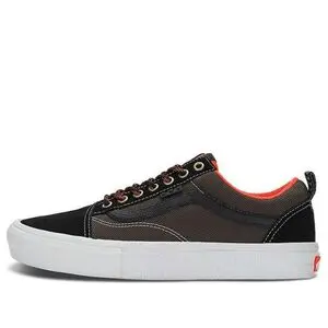 VANS Vans Old Skool X Spitfire Skate Shoes Black/red Flame