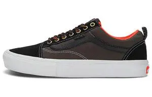 VANS Old Skool X Spitfire Skate Shoes - Black/red Flame