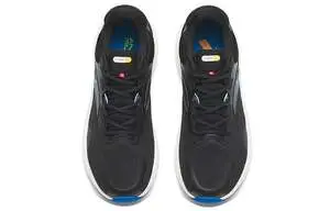 ANTA C100 Athletic Sneakers - Black/blue/green