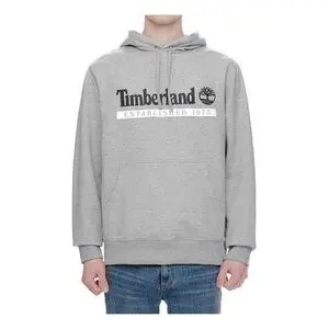 Timberland Logo Hoodie - Grey/white/black