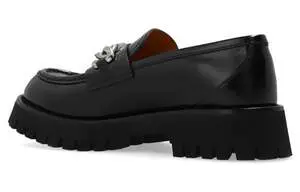 Gucci Lug Sole Loafer Leather