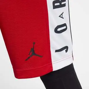 JORDAN Air Rise Graphic Dri-fit Shorts - Red/black