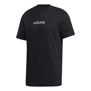 Adidas Logo Sports Short-sleeve Tee - Black