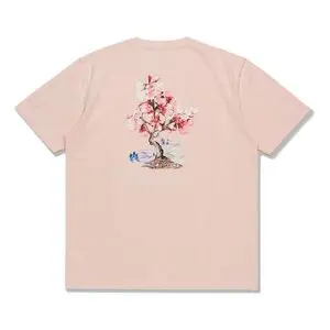 LI-NING Sakura Graphic T-shirt 'pink - Pink/multi-color