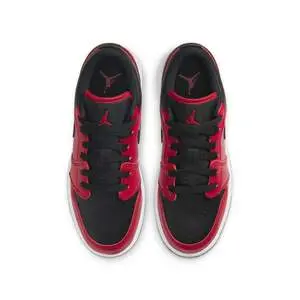 JORDAN 1 Low "reverse Bred Pebbled - Red/black