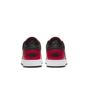 JORDAN 1 Low "reverse Bred Pebbled - Red/black