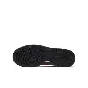 JORDAN 1 Low "reverse Bred Pebbled - Red/black