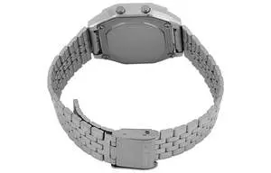 Casio Digital Watch With Stainless Steel Strap