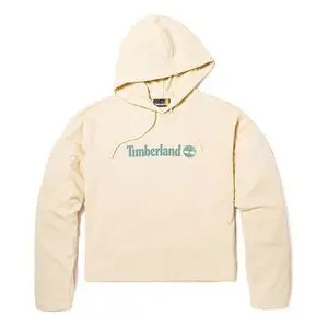 Timberland Brand" Logo Hoodie - White/blue