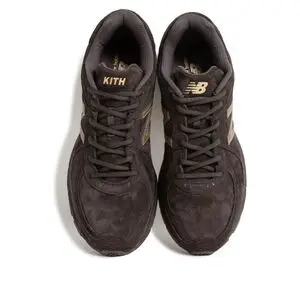 NEW BALANCE X Kith 860v2 Espresso Sneakers - Brown