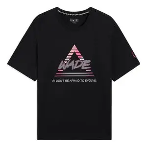 LI-NING Way Of Wade Triangle Graphic T-shirt 'black