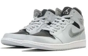 JORDAN 1 Retro Mid Sneakers - Grey