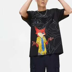 LI-NING X Disney Zootopia Graphic T-shirt 'black