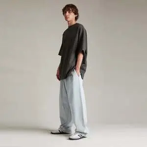 Fear Of God Relaxed Fit Light Wash Denim Pants