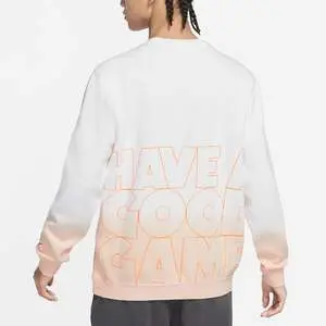 Nike Logo Gradient Print Crewneck Sweatshirt
