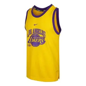 Nike Tank Dna Cts 75 Sports Basketball Jersey/vest - Yellow