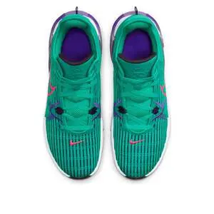 Nike Lebron Witness 6 High-top Sneakers - Green/pink