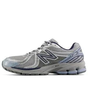 NEW BALANCE 860 V2 Athletic Sneakers - Silver/blue/grey