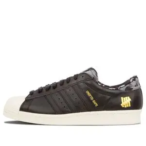 Adidas X A Bathing Ape X Undefeated Superstars 80v - Black