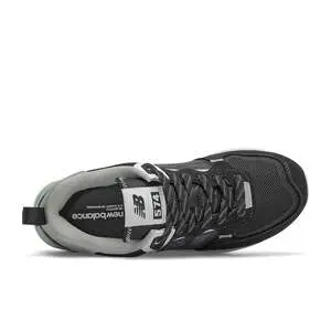 NEW BALANCE 574 Athletic Sneakers - Black/green