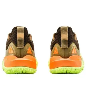 ANTA Kai 1 Speed "young At Heart" Sneakers - Tan/volt/orange