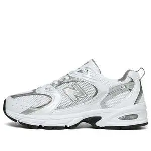 NEW BALANCE 530 Silver Athletic Sneakers - White