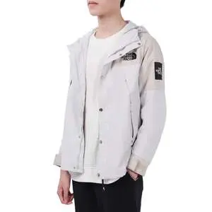 The North Face Logo Mountain Windbreaker Jacket