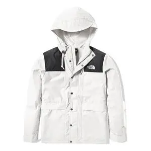 The North Face Logo Mountain Windbreaker Jacket