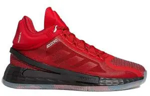 Adidas D Rose 'brenda' High-top Sneakers - Red/black