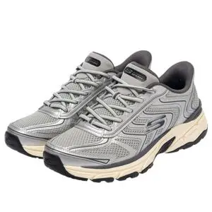 Sketchers Stamina Sneakers - Silver/grey