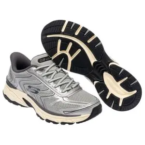 Sketchers Stamina Sneakers - Silver/grey