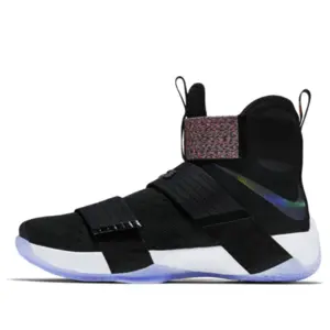 Nike Lebron Soldier 10 'iridescent' High Top Sneakers - Black