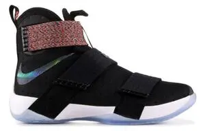 Nike Lebron Soldier 10 'iridescent' High Top Sneakers - Black