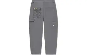 LI-NING Graphic Straight Leg Pants - Grey