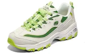 Sketchers D'lites 1.0 Chunky Sneakers - Beige/green