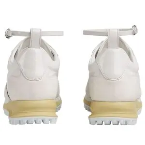 Gucci Re-motion Sneakers With Ankle Strap - White