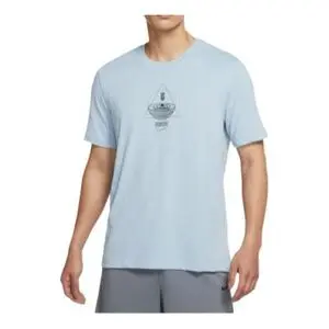 Nike Kyrie Irving Alphabet Pattern T-shirt 'blue - Multicolorblue