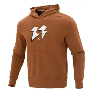 JORDAN Flight Mvp Fleece Pullover Hoodie - Light British Tan/sail