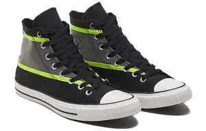 CONVERSE Chuck Taylor All Star High Top Sneakers - Black/green/gray