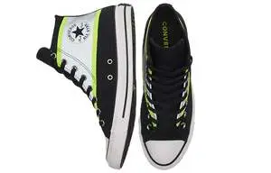 CONVERSE Chuck Taylor All Star High Top Sneakers - Black/green/gray