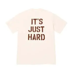 Supreme Ss26 Hard T-shirt - Natural